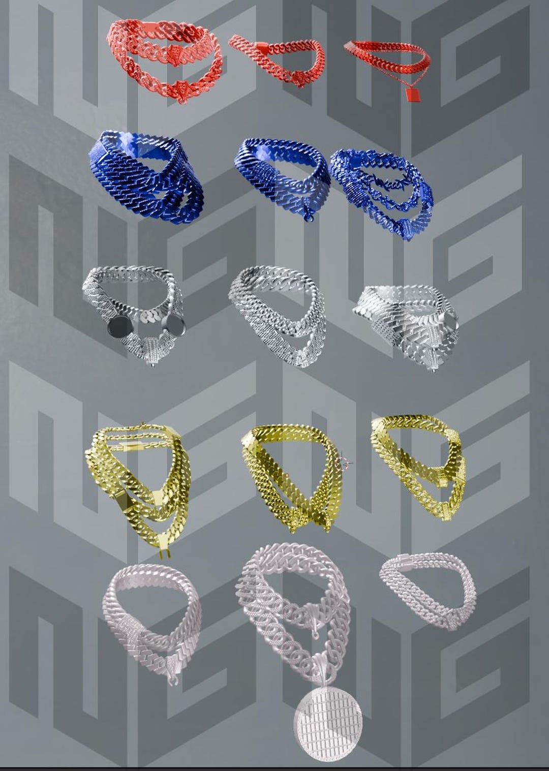 130 North Gaming Chain Pack - Etsy