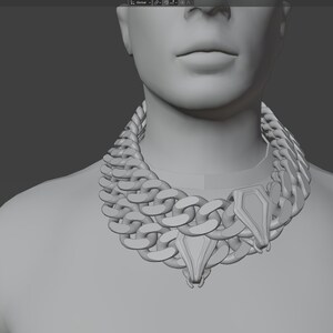 RARE Chain Model W Texture 7 - Etsy