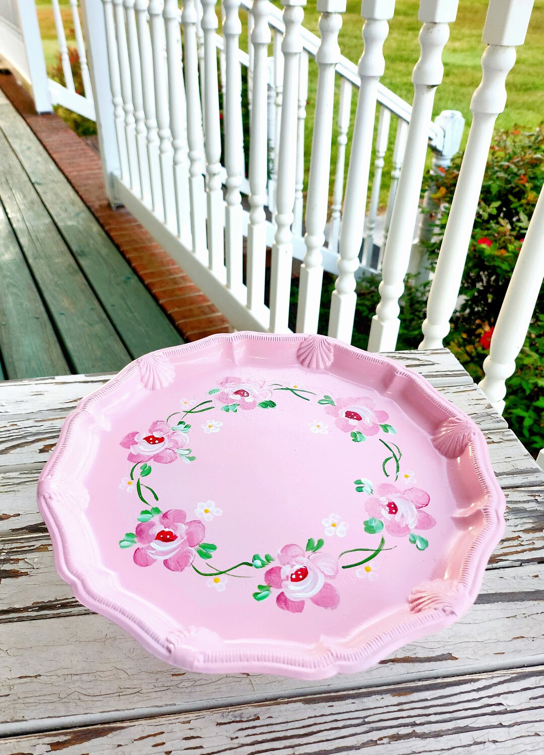 Pedestal Cake Dome, LARGE Cake Saver, She Always Baked a Cake for ...