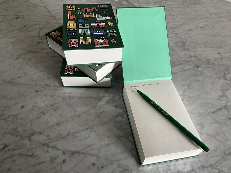 Desktop Notepad - Urban Patterns: City-inspired Print for a Modern ...