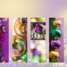 Mardi Gras Printable Bookmarks, Digital Bookmark, Mardi Gras Traditions ...