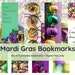 Mardi Gras Printable Bookmarks, Digital Bookmark, Mardi Gras Traditions ...