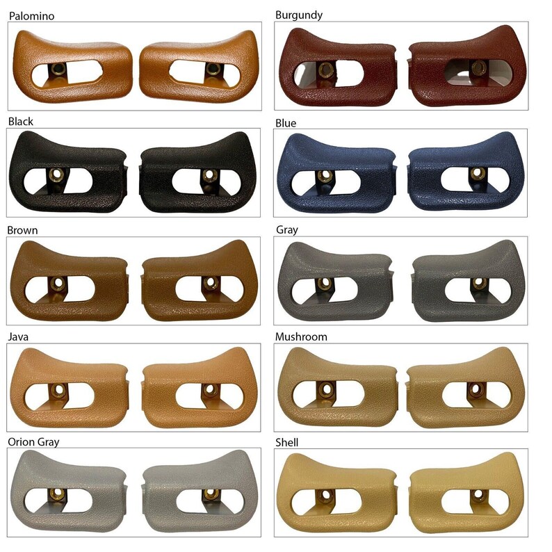 Sun Visor Trim Caps Set for Mercedes R129 SL300 SL320 1994-2001 Orion ...