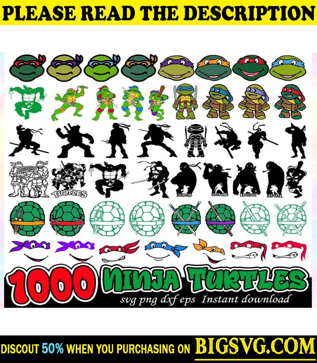 Ninja Turtles SVG, Ninja Tutles Png, High Quality Layered Files, Svg ...