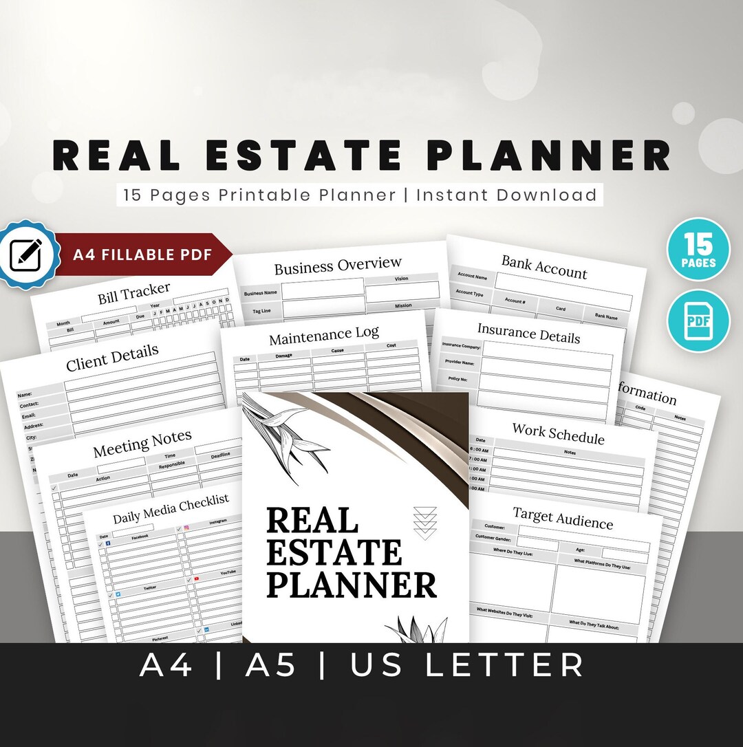 Real Estate Business Plan, Real Estate Marketing, Agent Marketing Plan ...