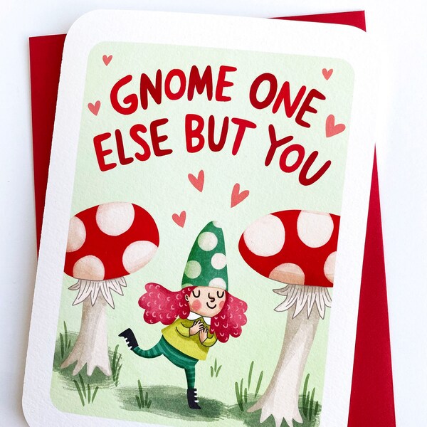 Valentine Gnome Pun - Etsy