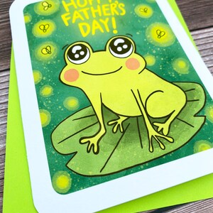 Hoppy Father's Day Card Fathers Day Card for Dad Puns Cute Fathers Day ...