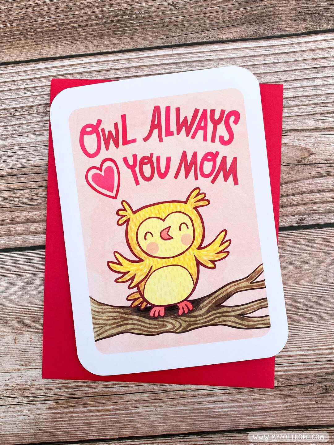 Owl Always Love You Mom owl Mothers Day Card for Mom Mothers Day Gift ...