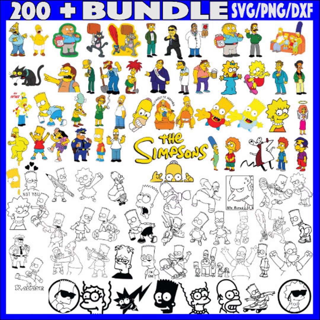 200 Svg Layers Bundle, Png Layers Bundle PNG-SVG-DXF - Etsy