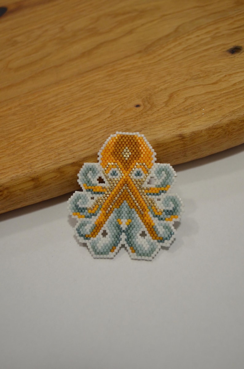 Beaded Octopus PDF Pattern (brick Stitch) - Etsy