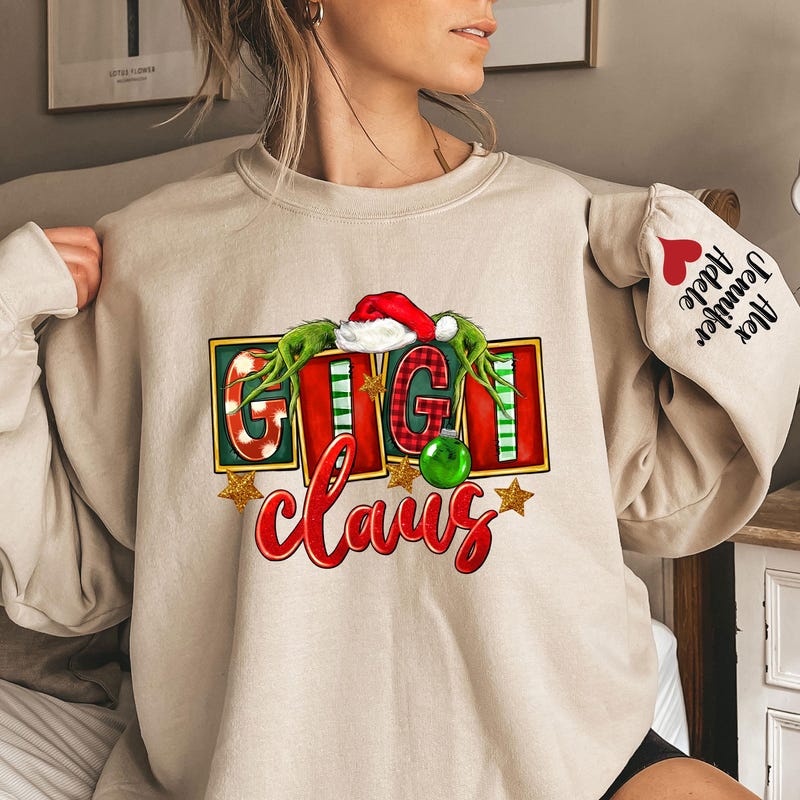 Grinch Gigi Svg - Etsy