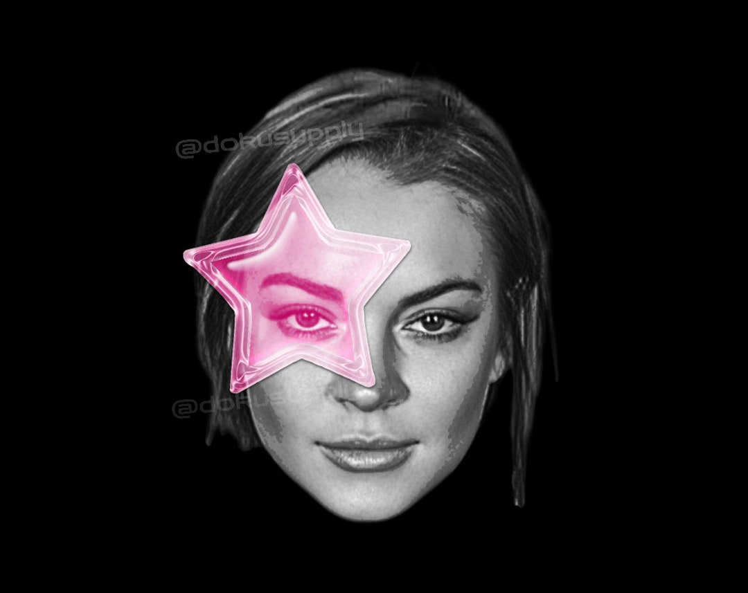 Lindsay Lohan PNG T-shirt Design Printable Rap Tee Shirt Design Instant ...