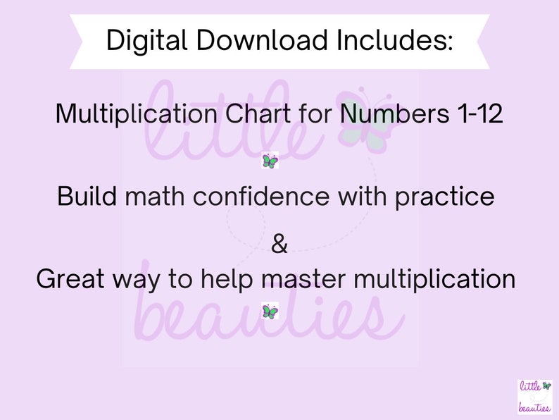 Multiplication Chart, Multiplication Worksheet, Multiplication Practice ...