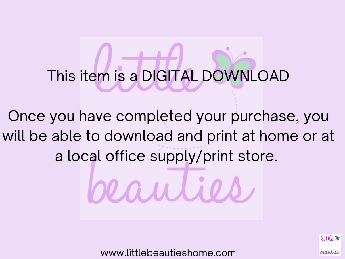 Goal Chart for Kids, Reward Chart for Kids, Printable Goal & Reward ...