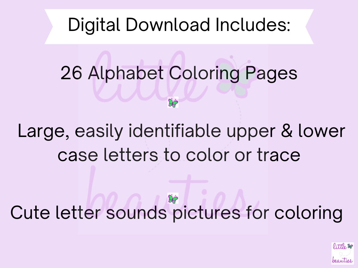 Alphabet Coloring Pages, Printable ABC Pages, Alphabet Sounds Coloring ...