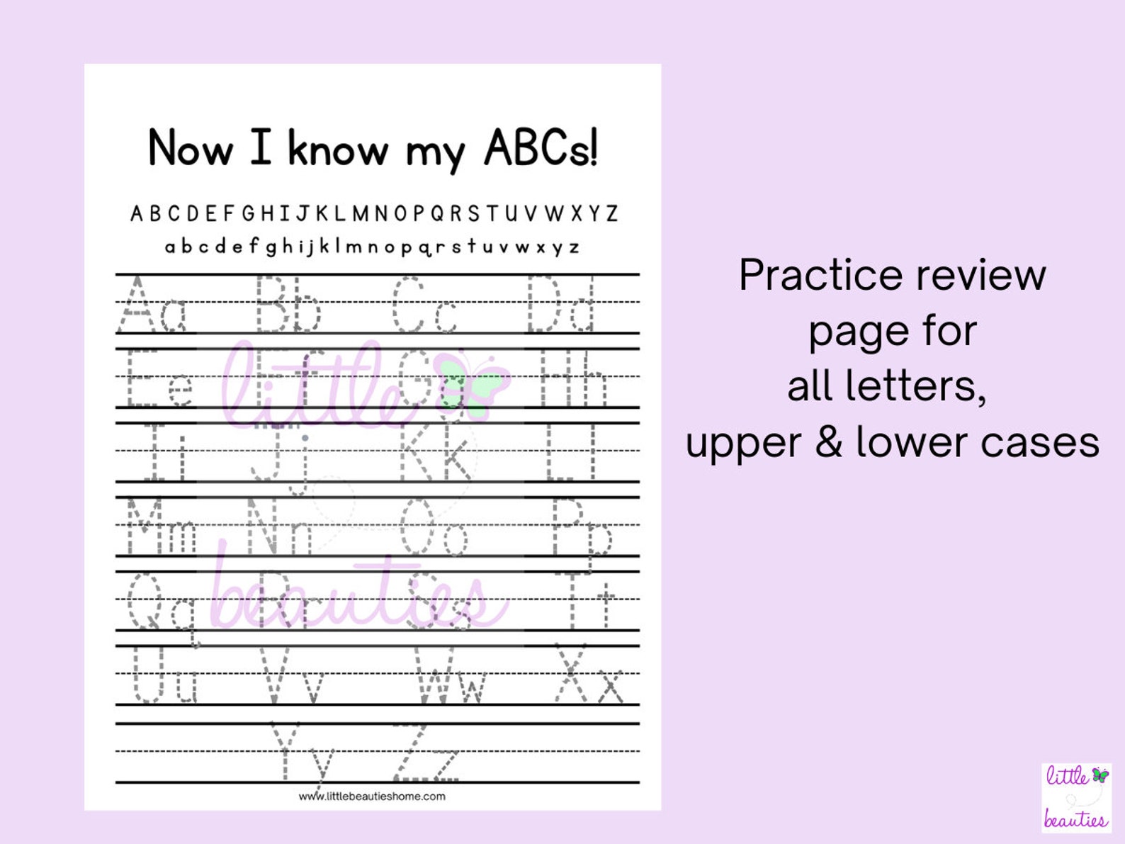 Alphabet Traceable Practice Pages, ABC Tracing Journal, ABC Tracing ...
