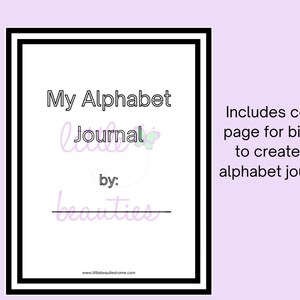 Alphabet Traceable Practice Pages, ABC Tracing Journal, ABC Tracing ...