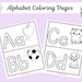 Alphabet Coloring Pages, Printable ABC Pages, Alphabet Sounds Coloring ...