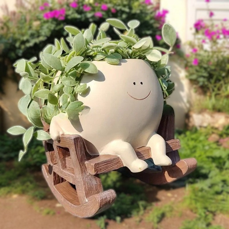 Chair Planter - Etsy