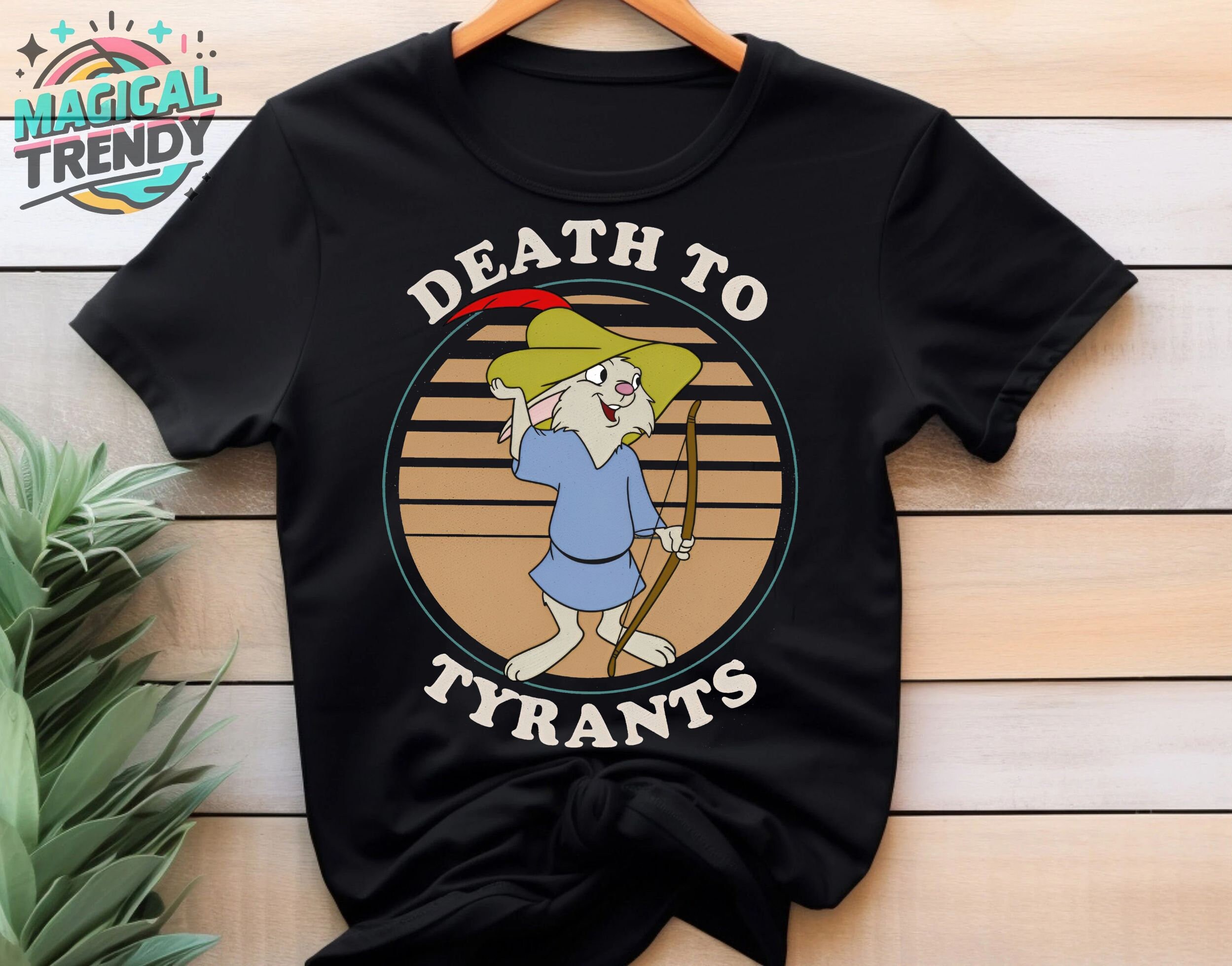 Retro Robin Hood Disney Shirt, Disney Skippy Rabbit Death to Tyrants T ...