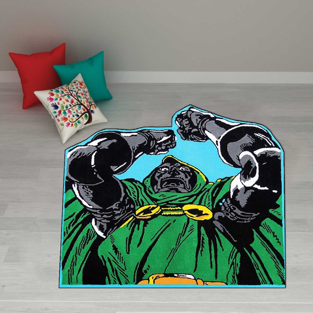 Quasimoto Inspired Rug, Mf Doom Rug, Doctor Doom Rug, Quasimoto Rug ...