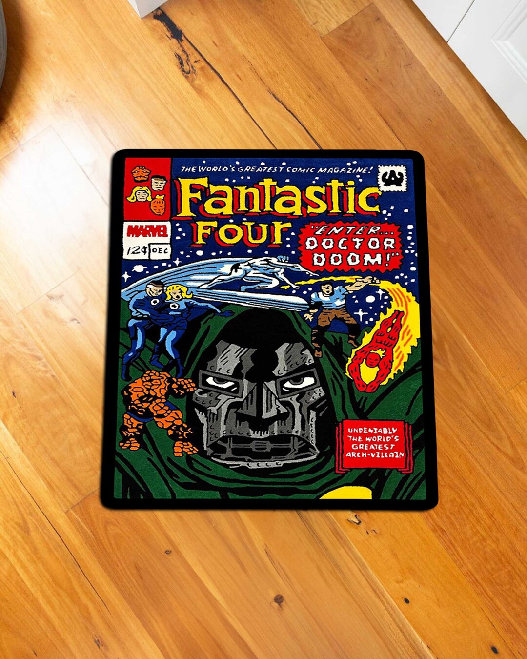 Quasimoto Inspired Rug, Mf Doom Rug, Doctor Doom Rug, Quasimoto Rug ...