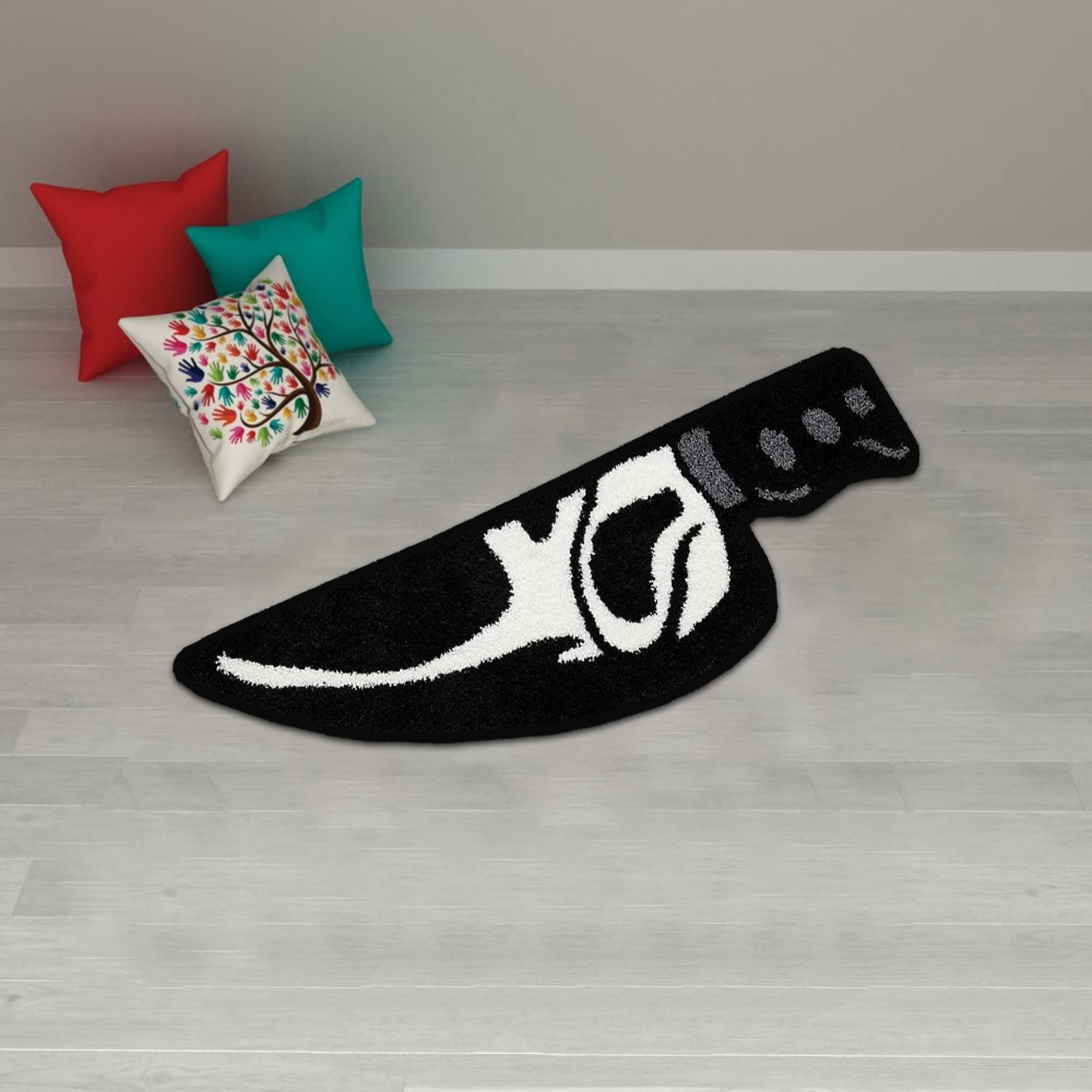 Scream Ghostface Rug,skull Knife Carpet, Gothic Horror Scream Skull Rug ...