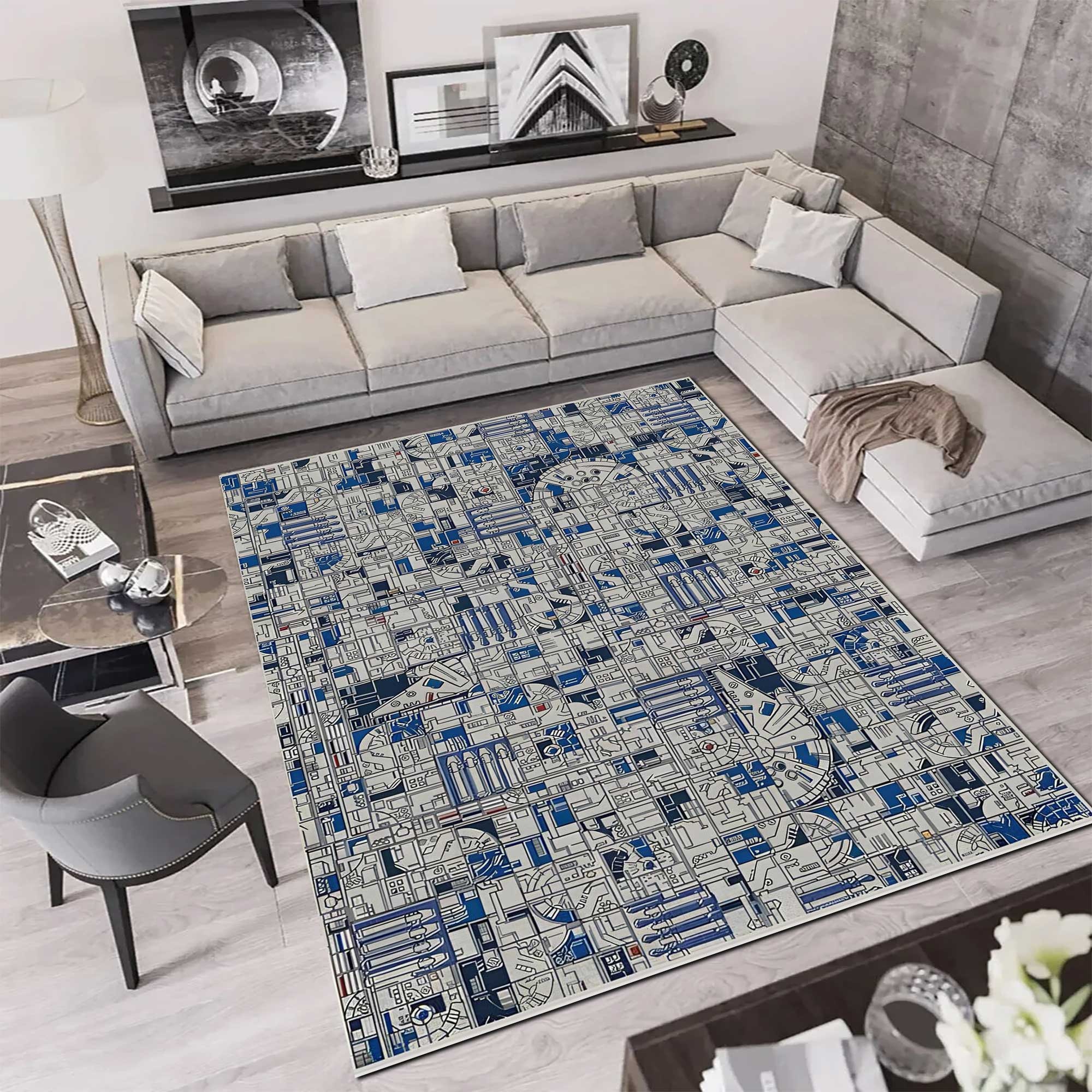 Star Wars Rug, Portrait of Star Wars Ship Rug, Starwars Rug, Star Wars ...