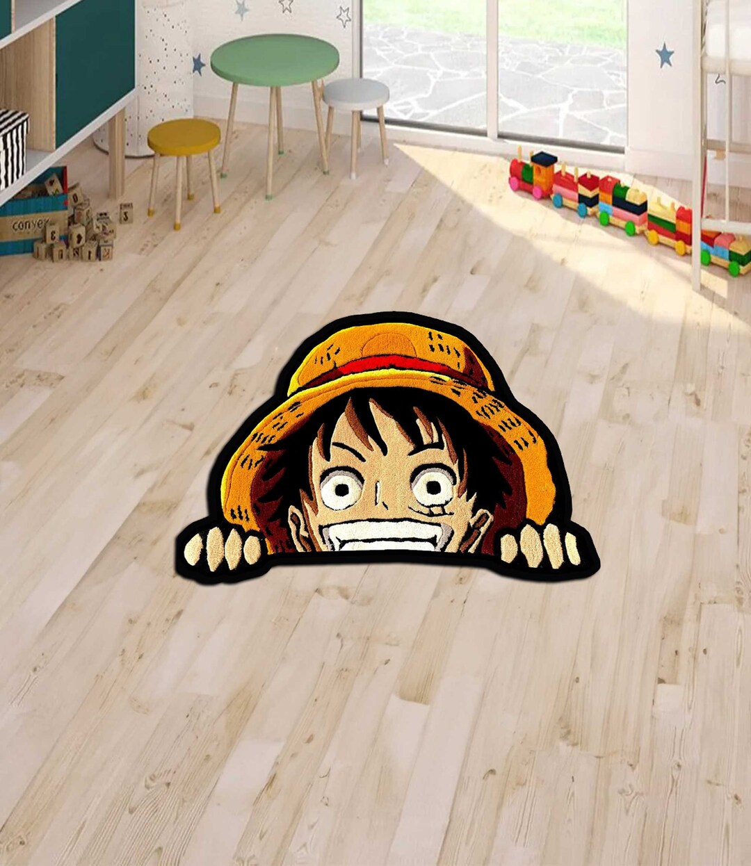 Anime Area Rug, Japanese Animation Inspired Floor Mat, Anime Lover Gift ...