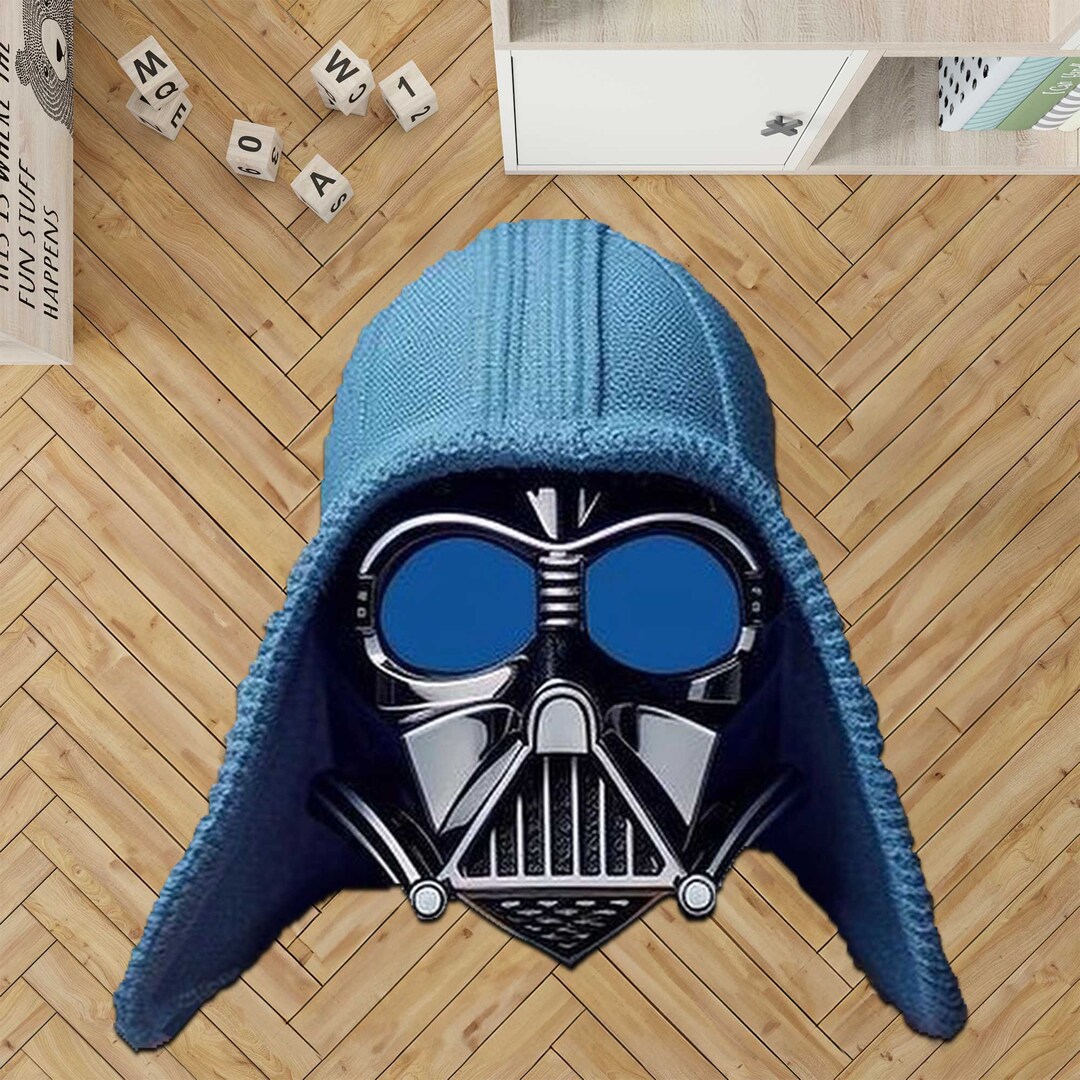 Star Wars Darth Vader Rug, Portrait of Dart Vader Rug, Starwars Rug ...