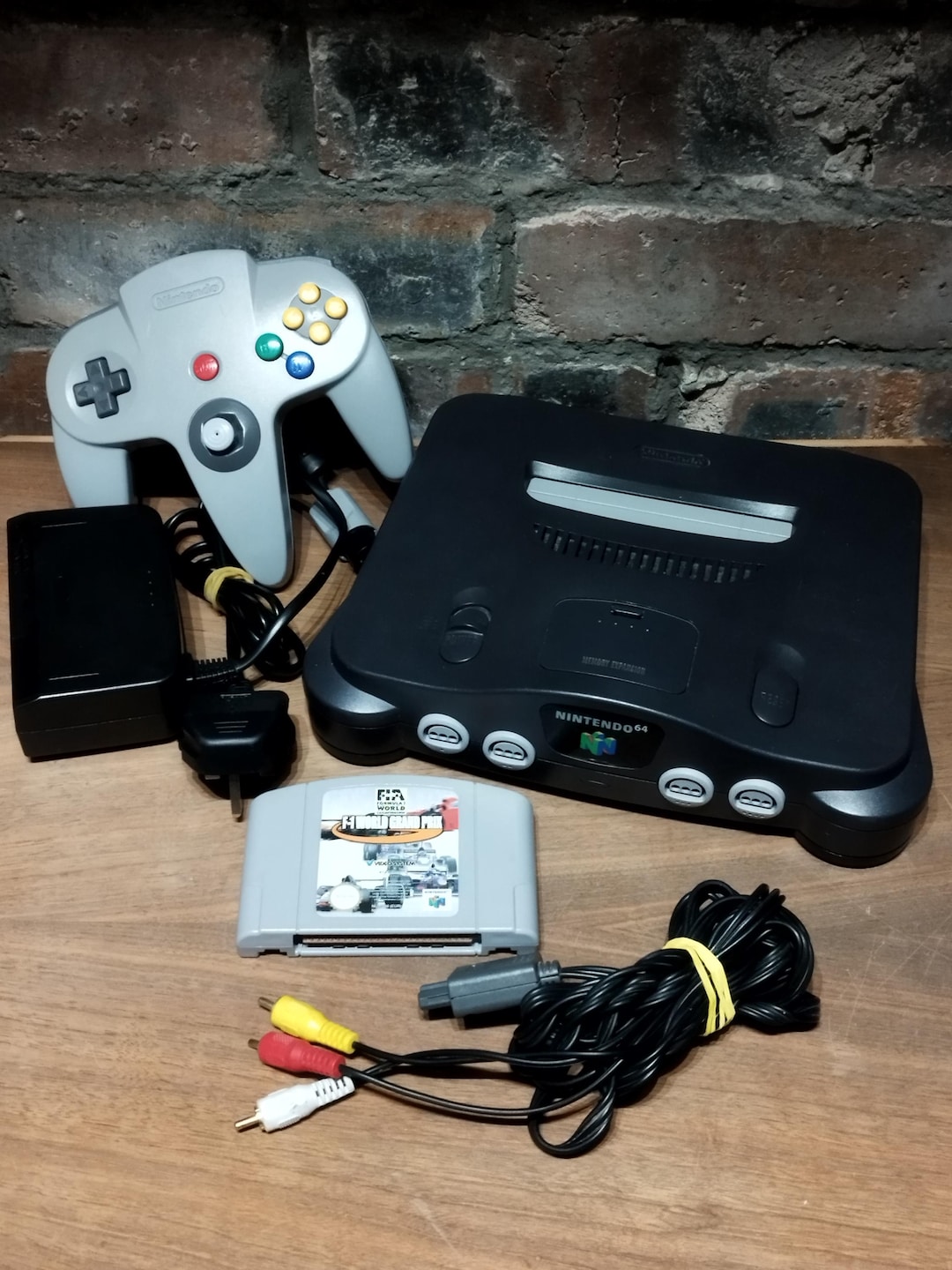 Nintendo 64 Console Full Set up Controller & Game - Etsy