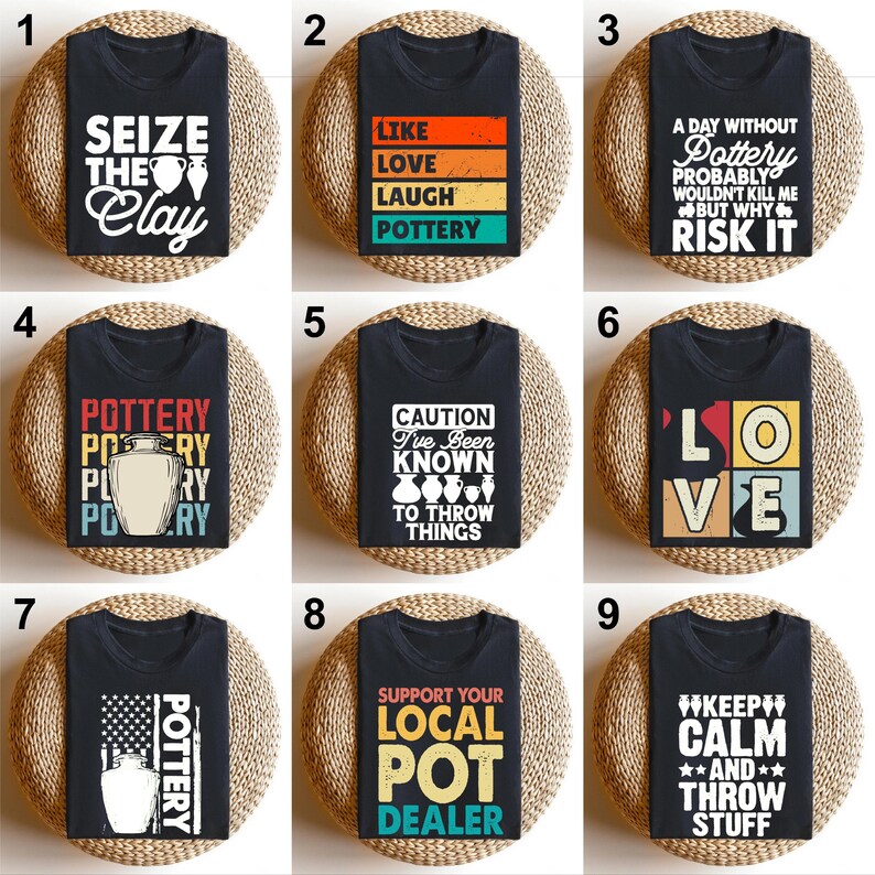Funny Pottery Shirts, Trendy Pottery Shirts, Pottery Tee, Pottery Gift ...