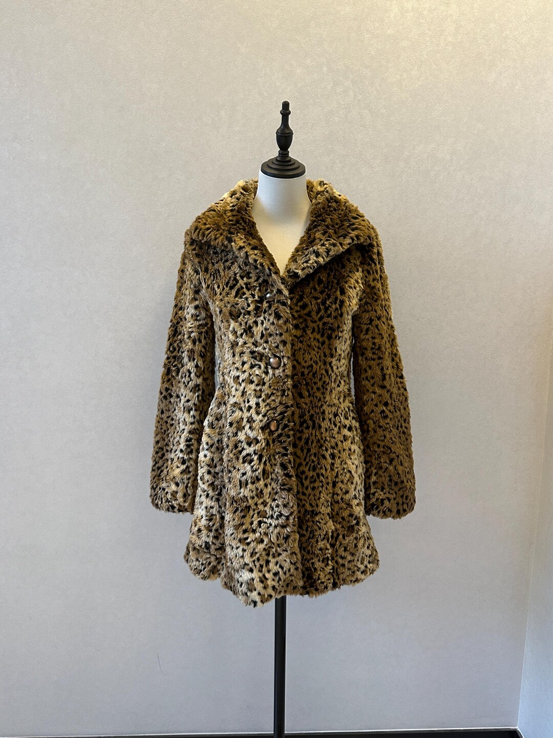 Japanese Brand Leopard Print Coat - Etsy