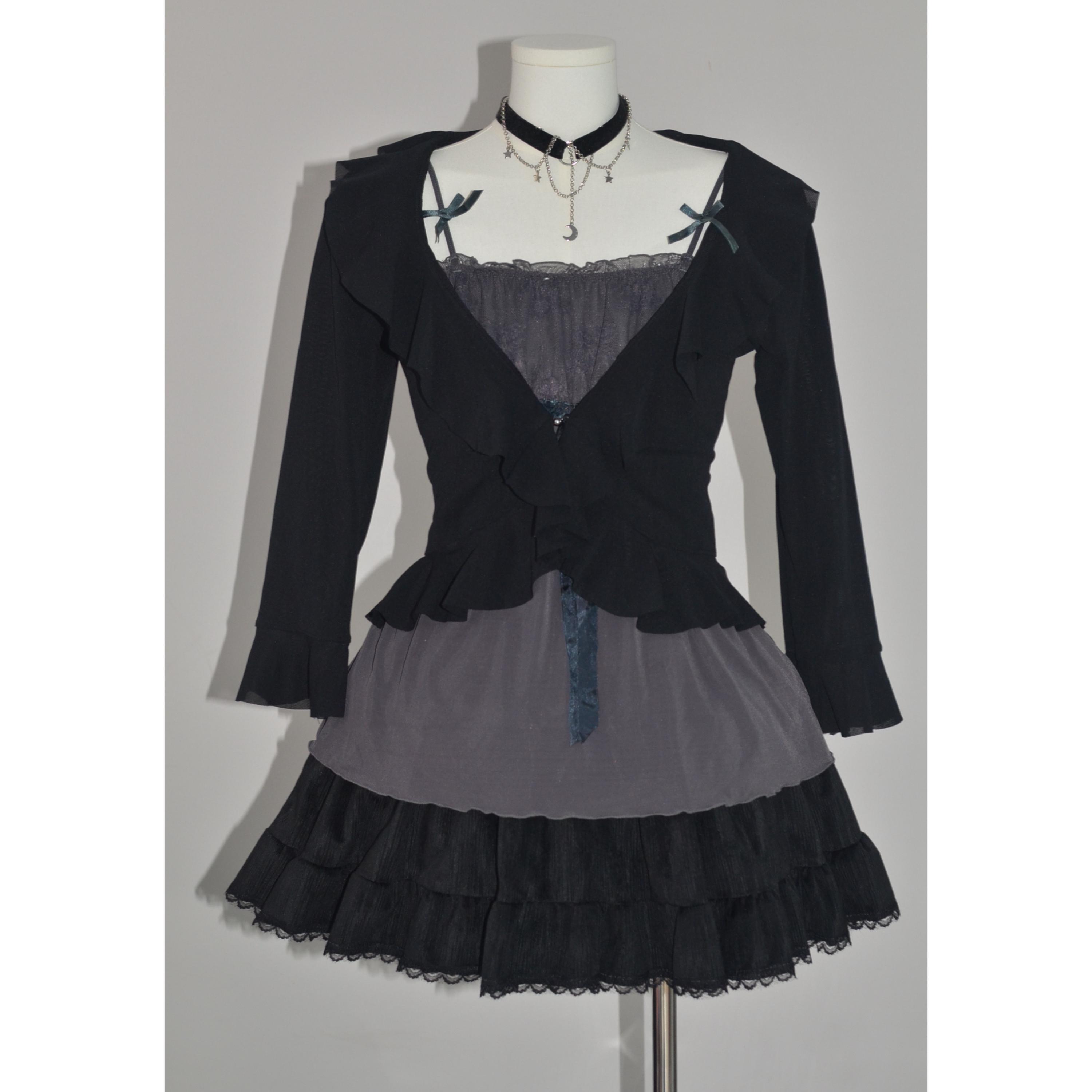 Japanese Brand Black Women's Shrug Vintage Size Xs/s - Etsy