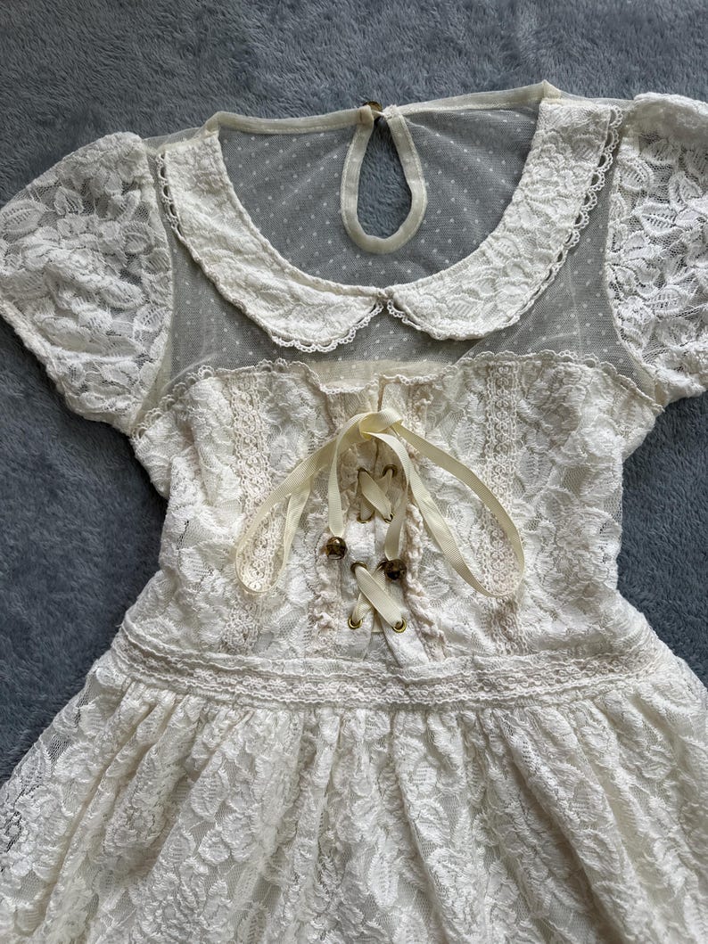 Liz Lisa Lace Cream Women's Top - Etsy