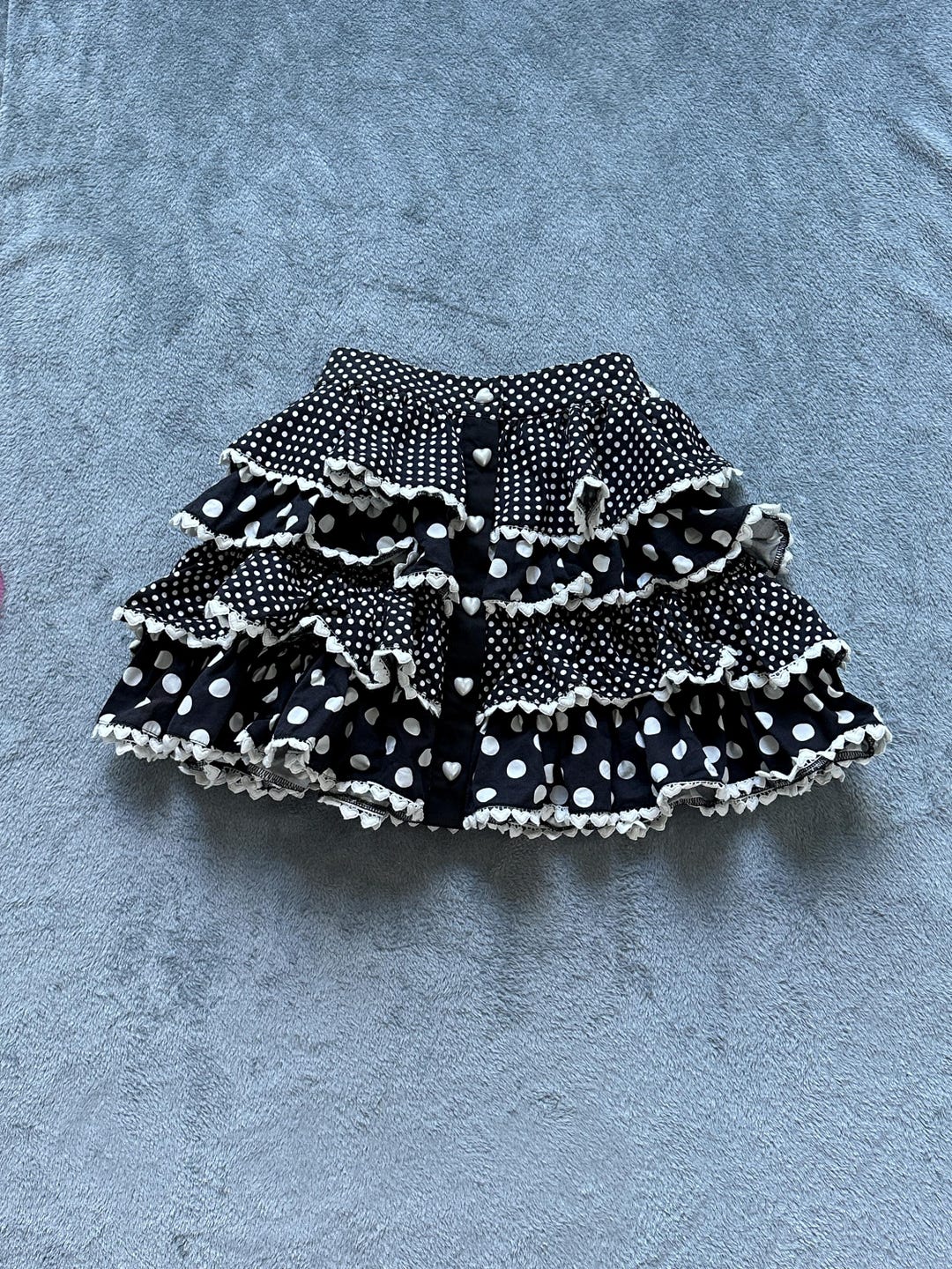Japanese Brand Bodyline Black and White Dot Lolita Skirt - Etsy