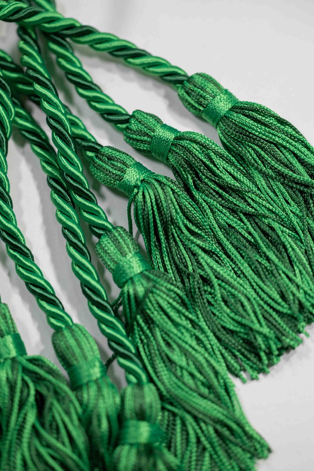 Green, Green, Dark Green Graduation Cord, Honor Cord, Twisted Cord ...