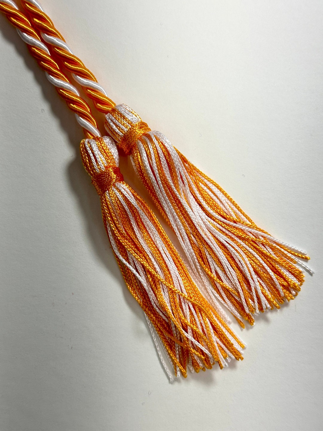 BACK ORDER Apricot, Orange, White Graduation Cord, Honor Cord, Twisted ...