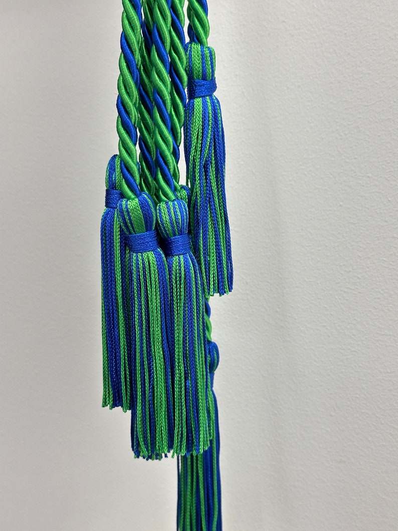 Emerald Green, Royal Blue, Graduation Cord, Honor Cord, Twisted Cord ...