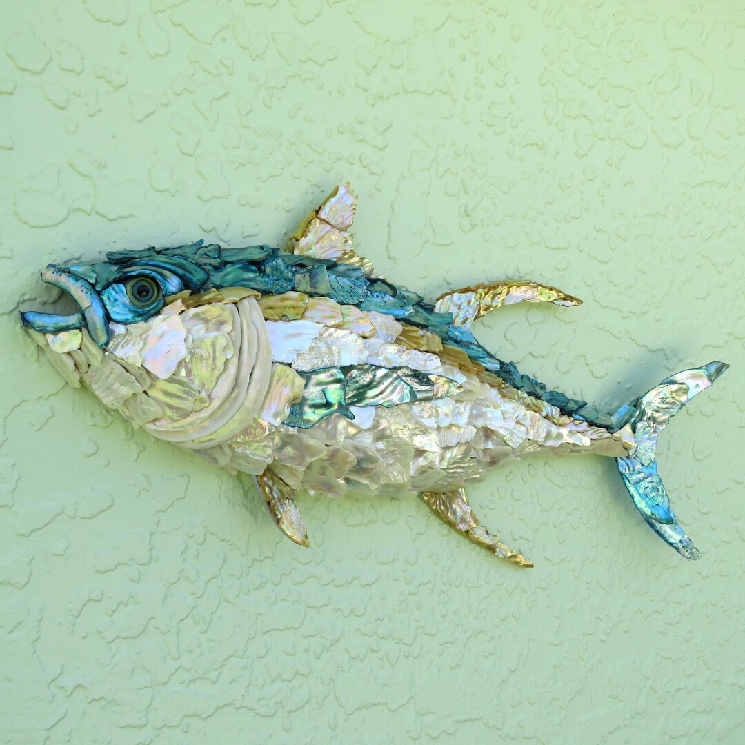 Fish Wall Art, Tuna Sculpture, Fish Sculpture, Fish Wall Hanging ...