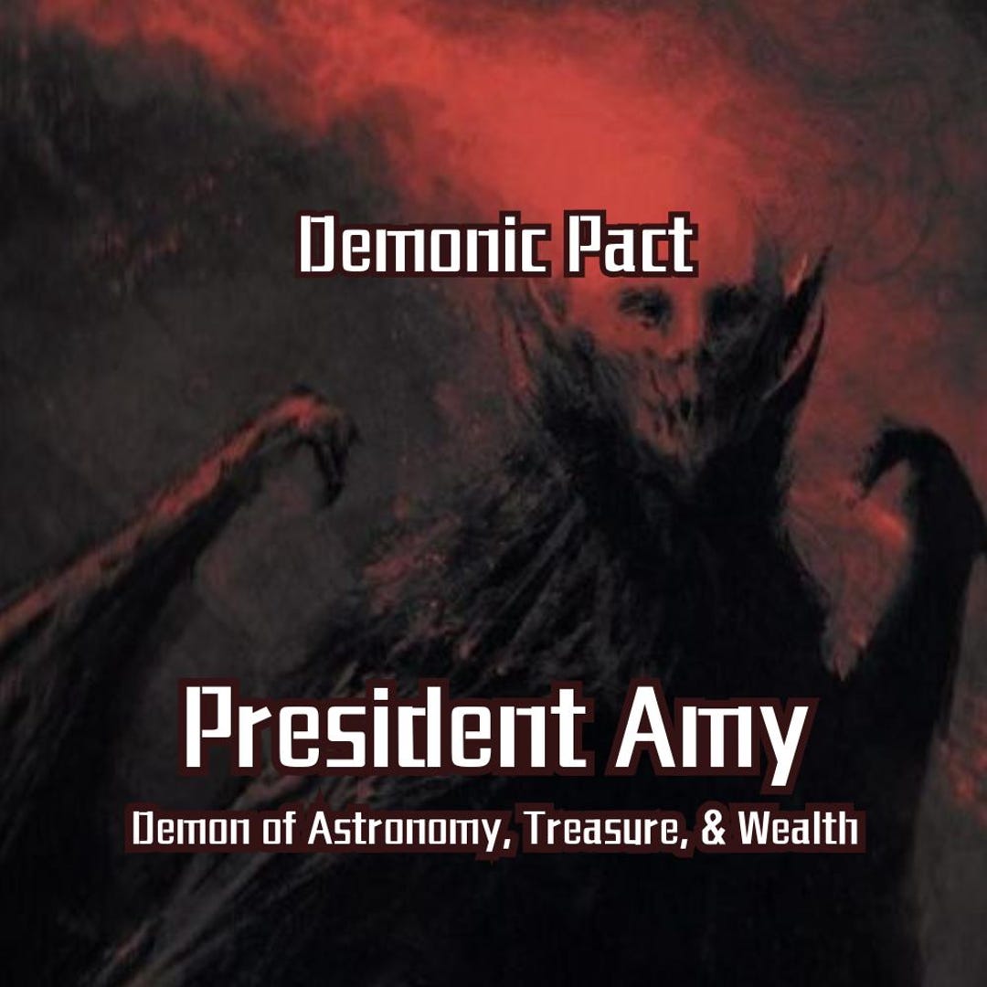 Demonic Pact Pact Sigil Amy Demon of Astronomy, Treasure, Wealth. - Etsy