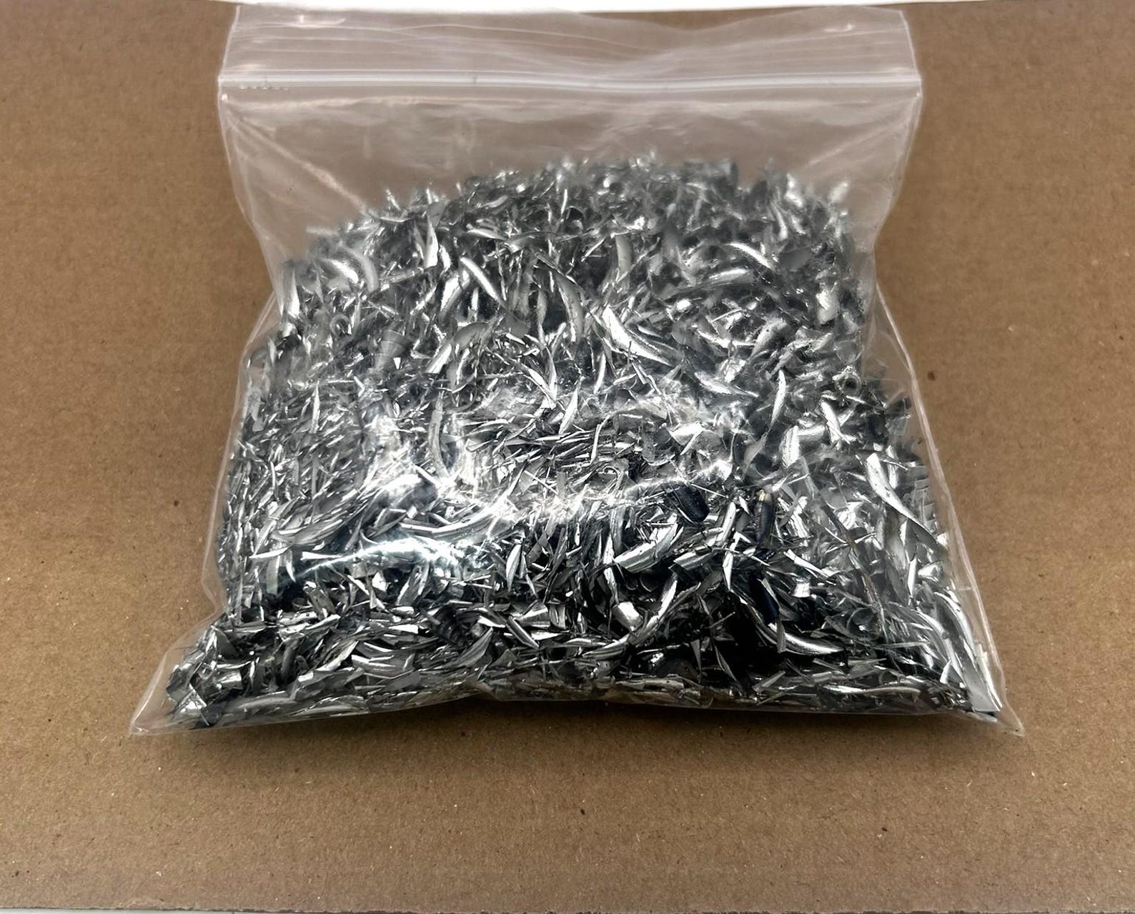 1/2 LB Aluminum Metal Shavings – Raw CNC Chips for Resin, Crafts, Epoxy ...
