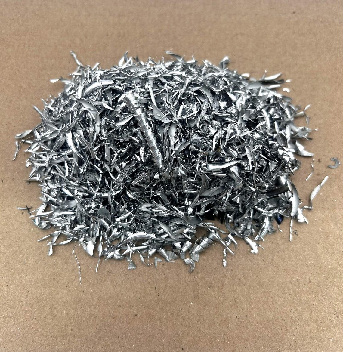 1/2 LB Aluminum Metal Shavings – Raw CNC Chips for Resin, Crafts, Epoxy ...