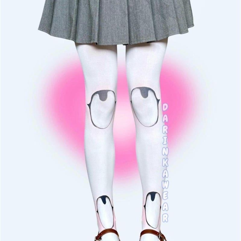 Print Tights Kawaii - Etsy