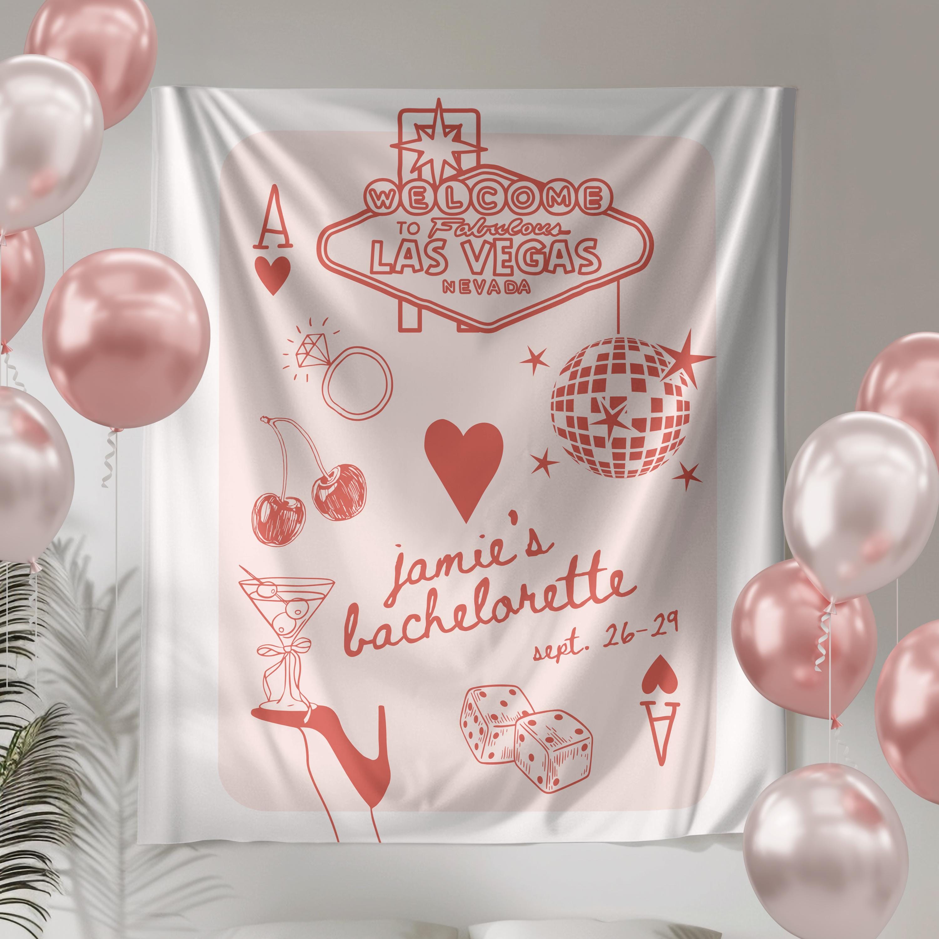 Custom Bachelorette Sign Custom Tapestry Custom Backdrop Disco ...