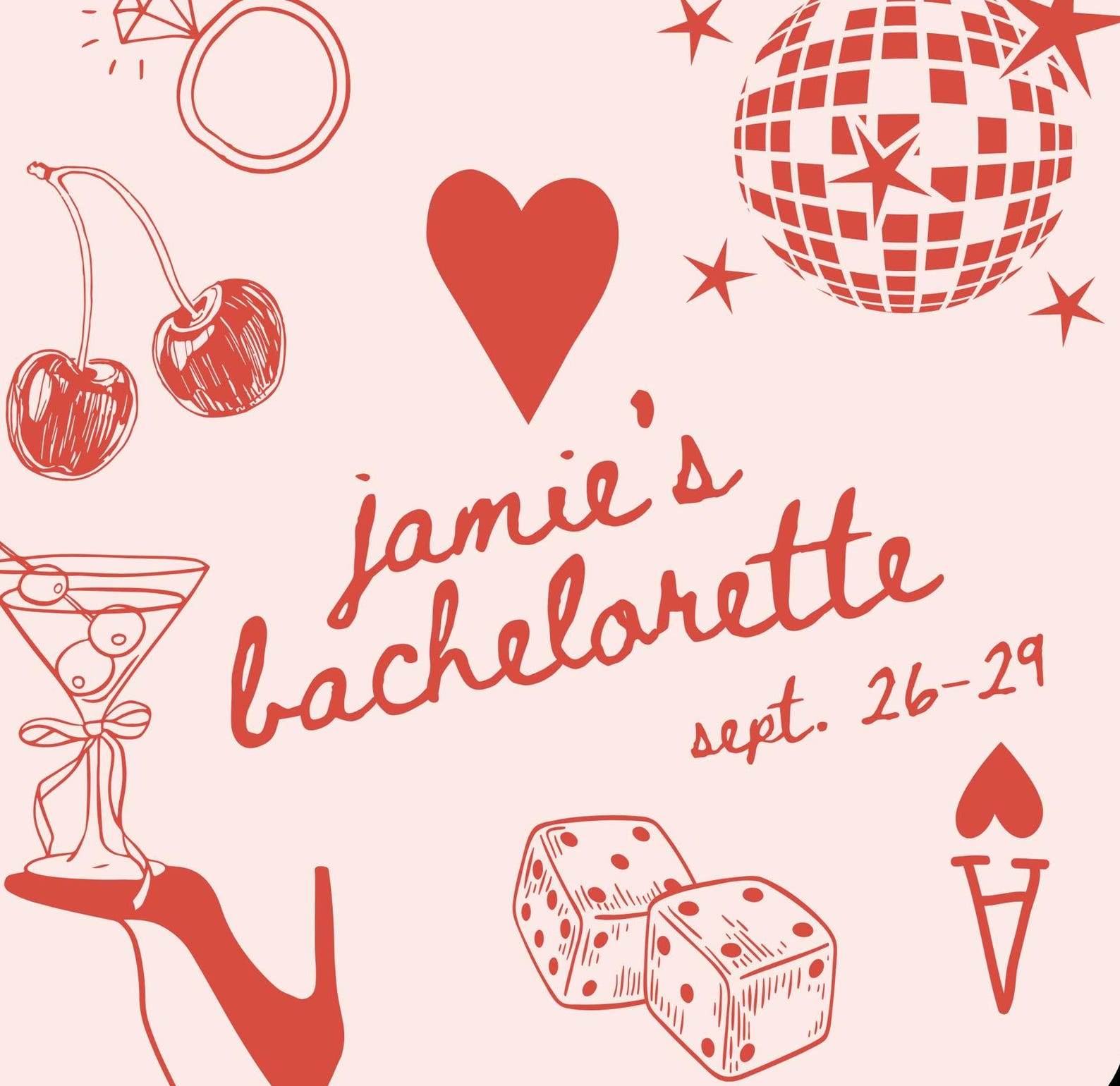 Custom Bachelorette Sign Custom Tapestry Custom Backdrop Disco ...