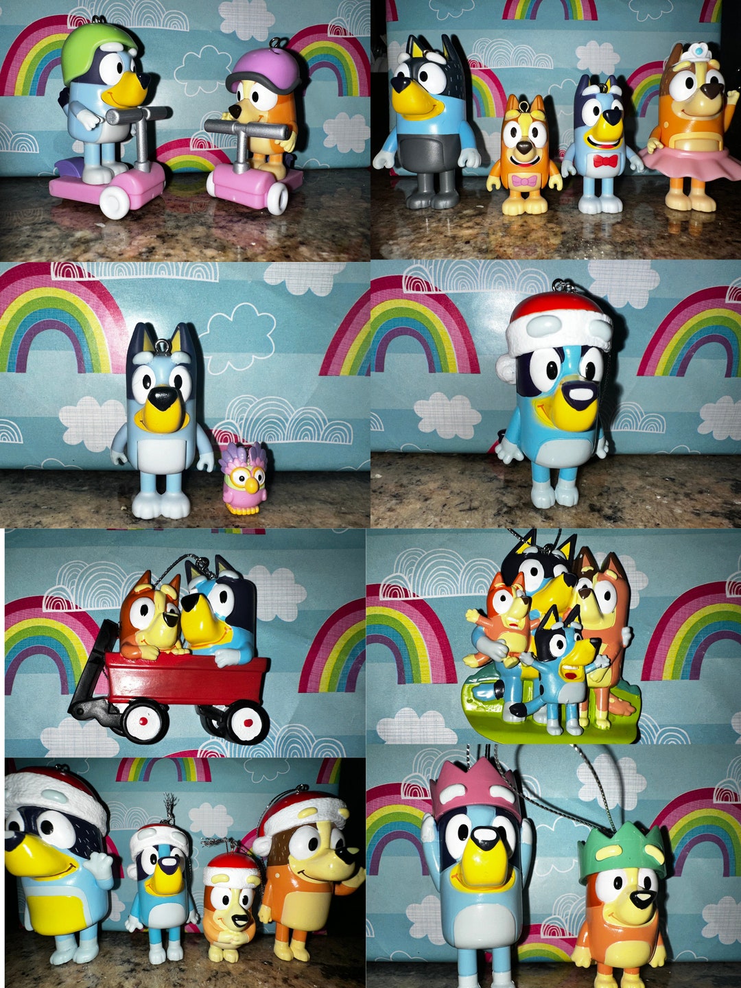 Bluey Christmas Ornaments - Etsy