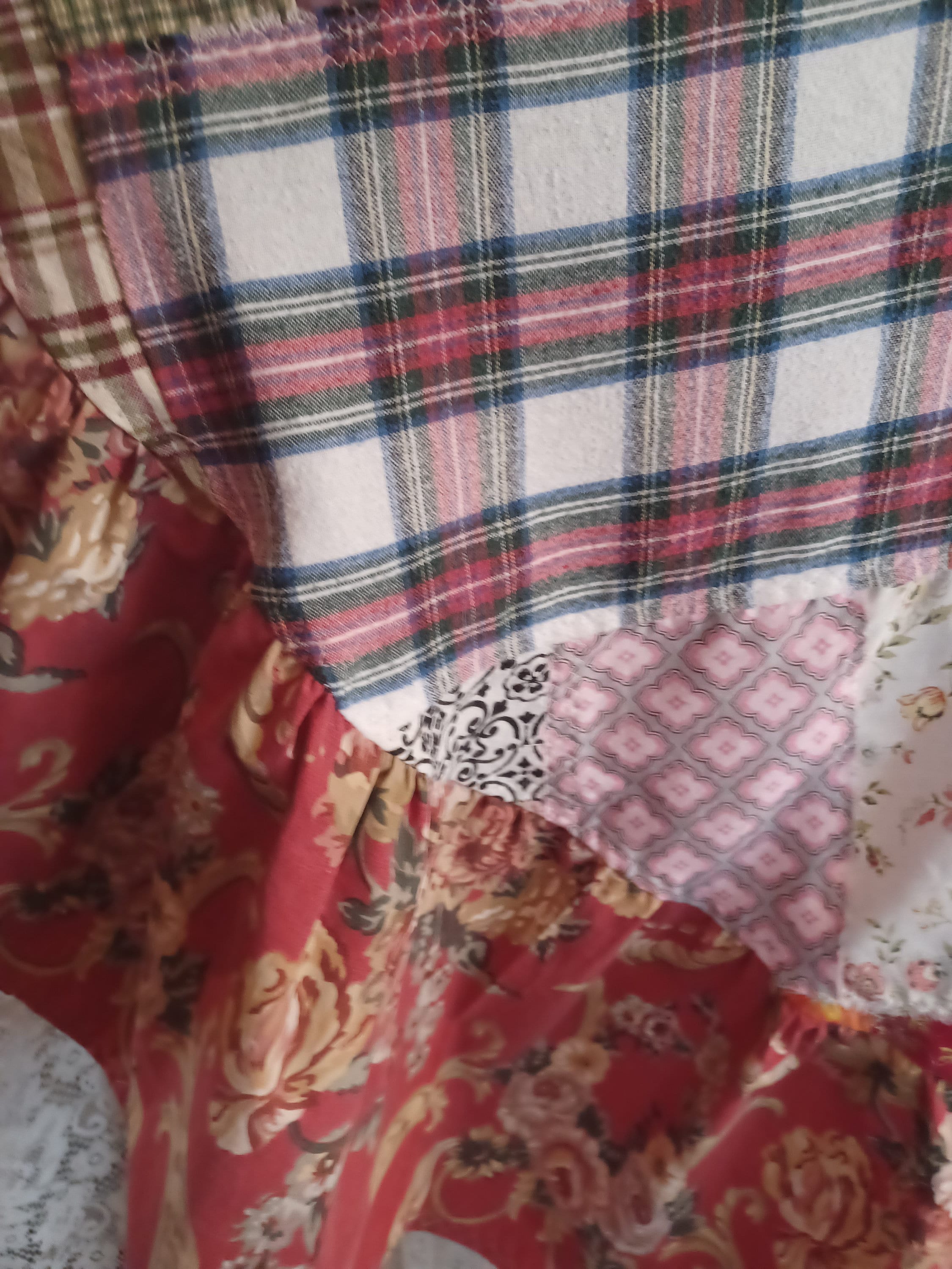 Upcycled, Ultimate Patchwork, Unique, Hand Made, Dress, Made From ...