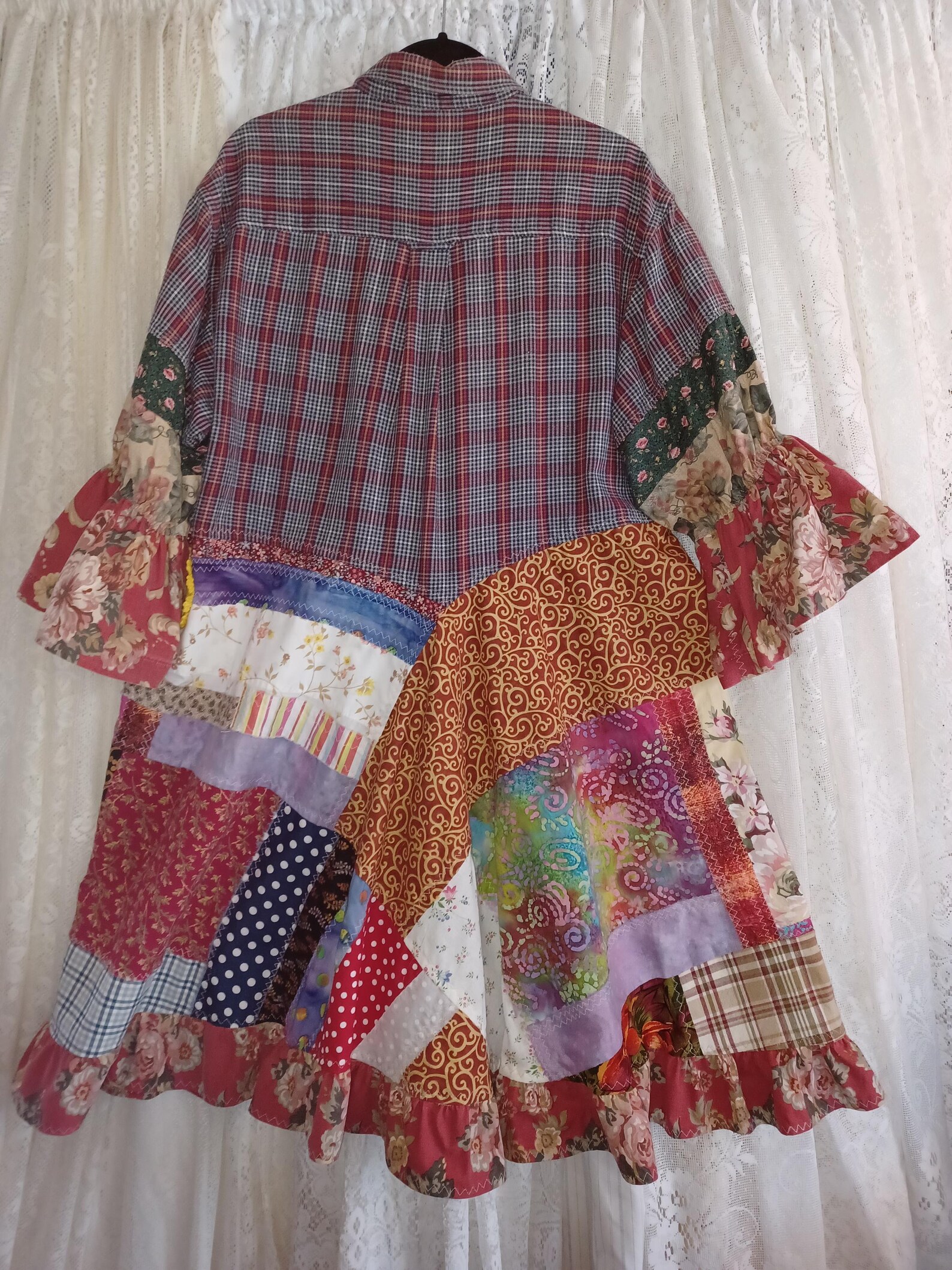 Upcycled, Ultimate Patchwork, Unique, Hand Made, Dress, Made From ...