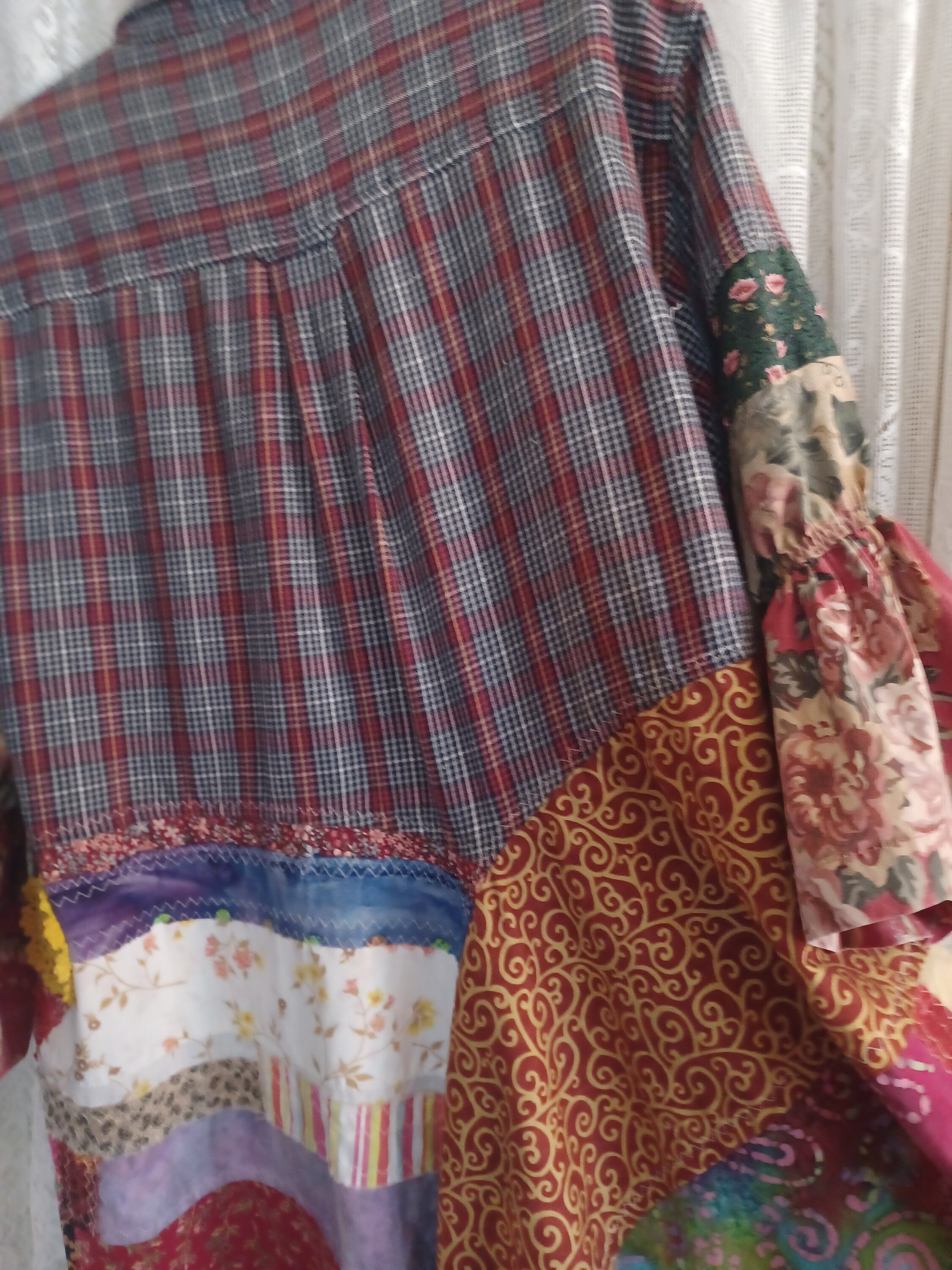 Upcycled, Ultimate Patchwork, Unique, Hand Made, Dress, Made From ...